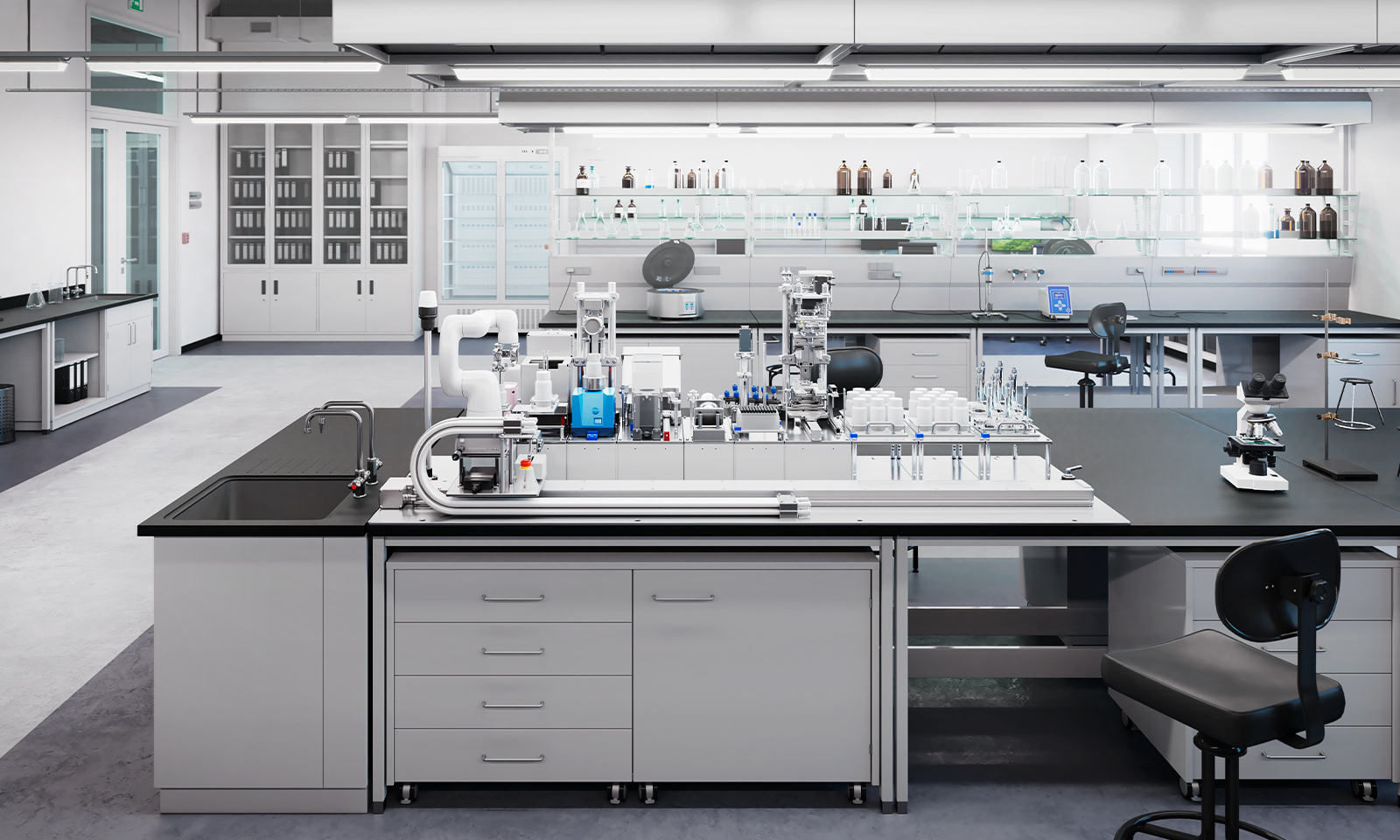 モジュール型ラボオートメーション COBOTTA LAB Modules｜ラボラトリオートメーション｜デンソーウェーブ