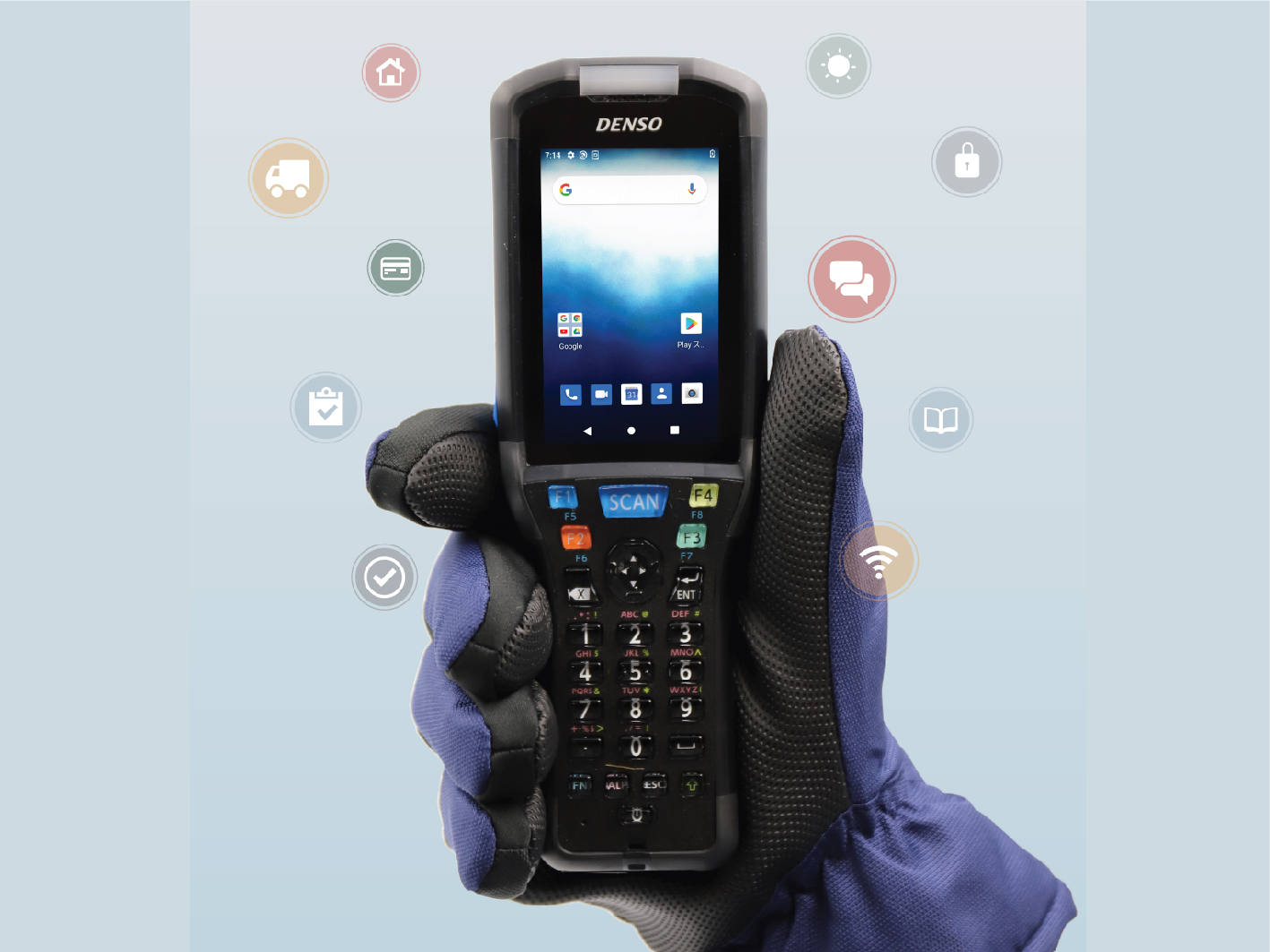 BHT-M60｜Hand-held terminal｜products｜automatic data capture｜DENSO WAVE